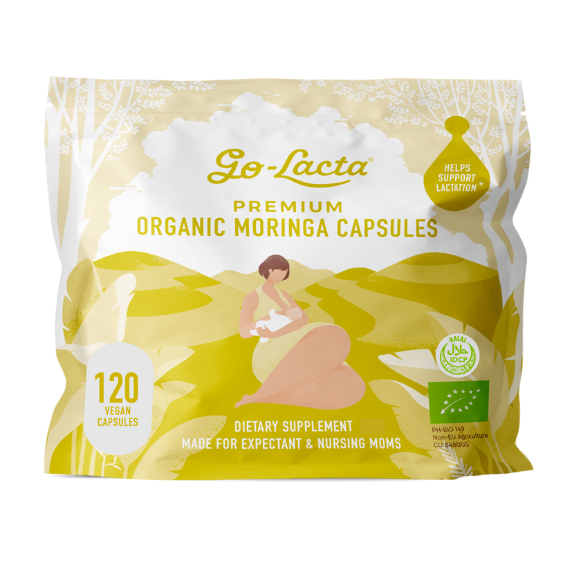 Lactation Supplements - Organic Moringa Breastfeeding Supplements