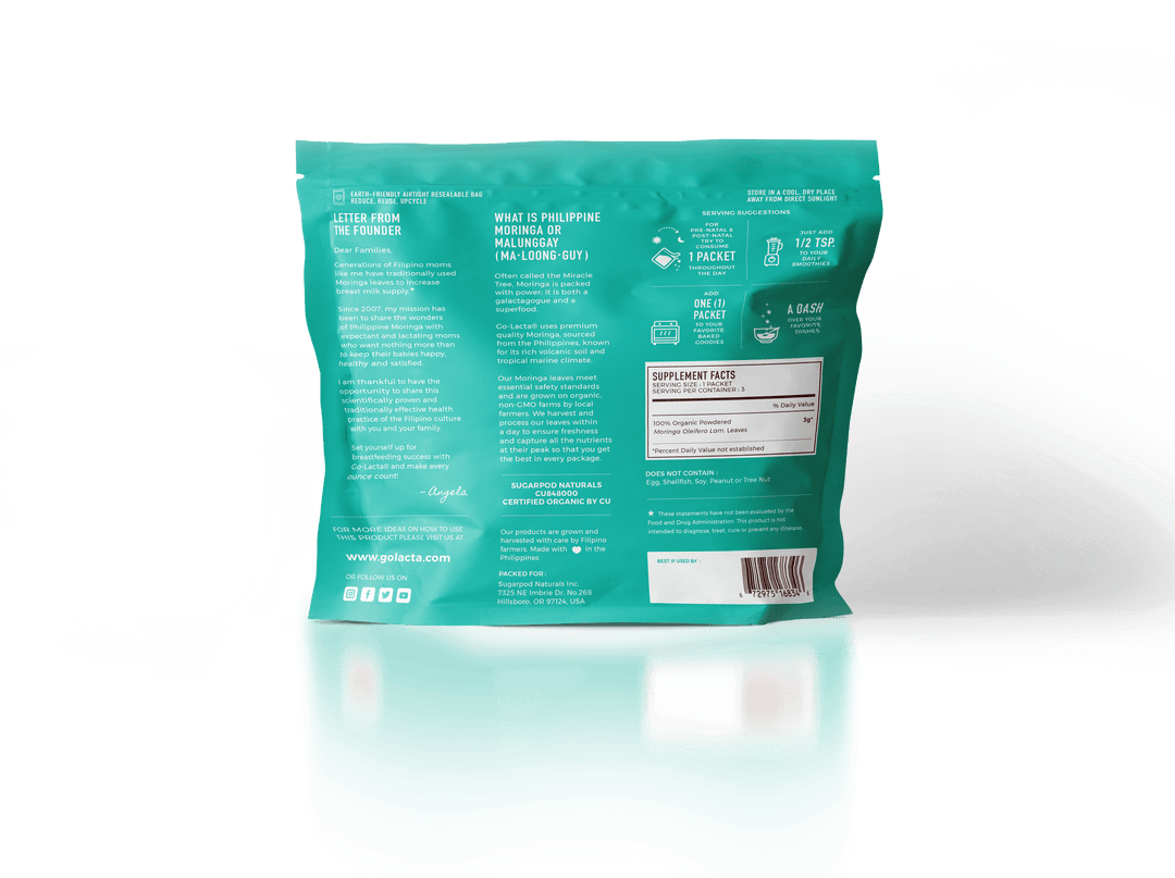 Go-Lacta Premium Organic Moringa Powder